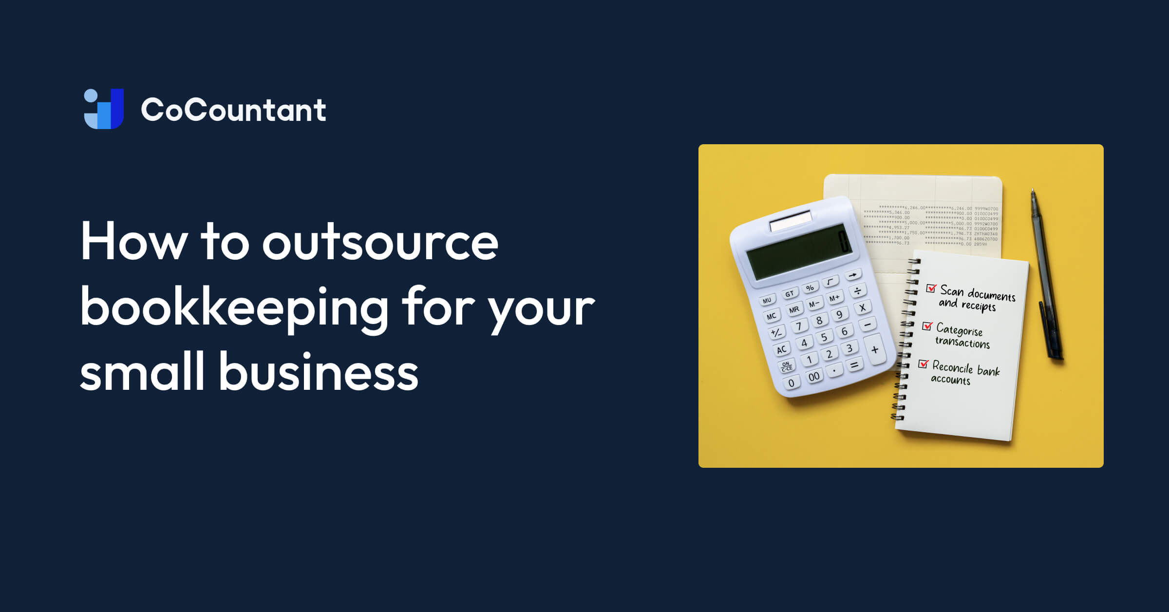 How to outsource bookkeeping for your small business