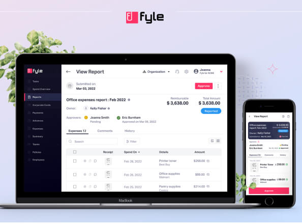 Fyle: Efficient expense management & bookkeeping integration