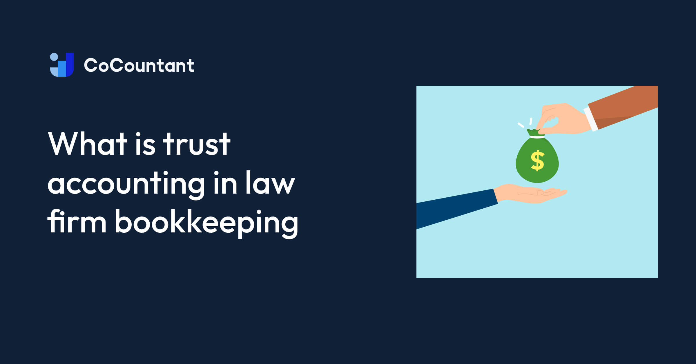 What is trust accounting in law firm bookkeeping?