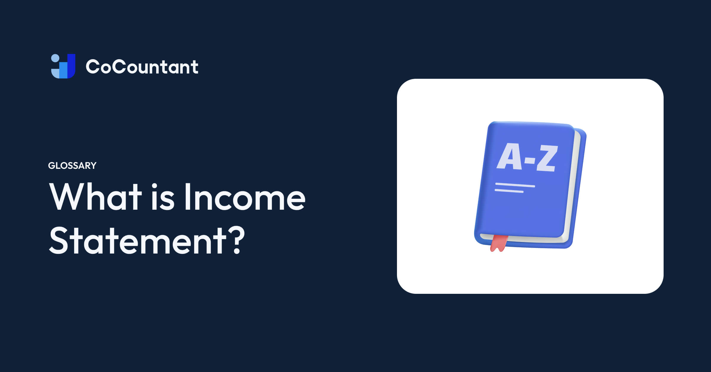 Income Statement - CoCountant